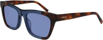 DKNY Dkny, Femme, Accessoires, Brun, Taille: ONE Size Lunettes de soleil en ac&eacute;tate au design &eacute;l&eacute;gant