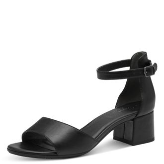 Jana Damen 8-28361-42 Sandalen, Schwarz, 37 EU