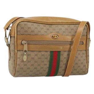 Gucci Sac bandouli&egrave;re Pre-owned - Femme - Pre-owned - Beige - Taille: ONE Size