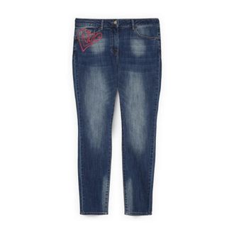 Fiorella Rubino Damen, Jeans, Blau, 3XLGr&ouml;&szlig;e