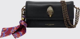 Kurt Geiger Mini sac bandouli&egrave;re Sloane en cuir avec logo en strass