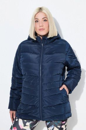 Ulla Popken Steppjacke HYPRAR Steppjacke wasserabweisend winddicht Kapuze