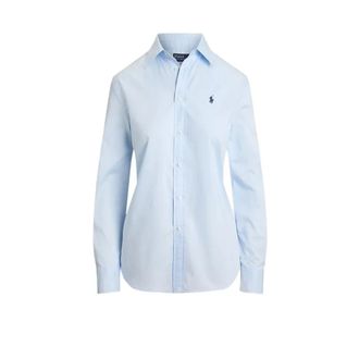 Polo Ralph Lauren Femme, Blouses et Chemises, Bleu, Taille: 42 FR Cotton Shirt