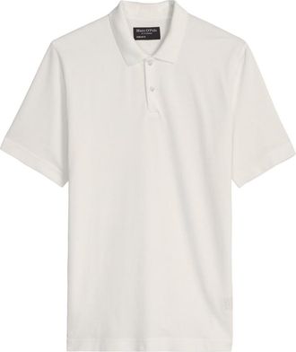Marc O'Polo Leichtes Strick-Poloshirt aus Bio-Baumwolle, Regular Fit in