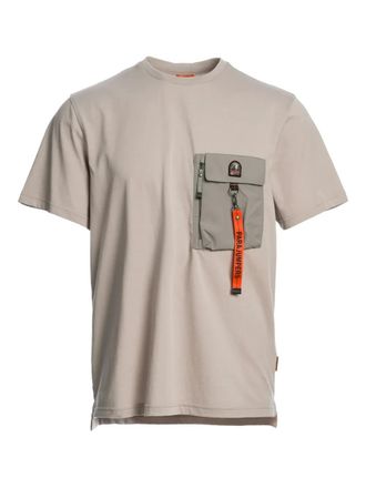 Parajumpers t-shirt à poche poitrine - Tons neutres