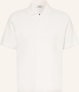 COS Cos Piqu&eacute;-Poloshirt weiss