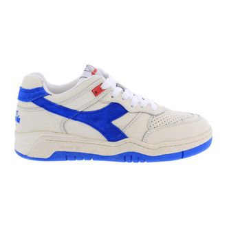 Diadora Gebrauchte Wei&szlig;e/Blaue Sneakers - - Shoes - Damen - Mehrfarbig - 37 EU