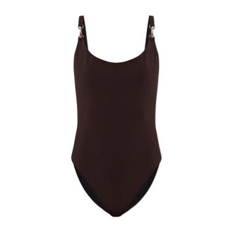 Tory Burch Femme, Maillots de bain, Brun, Taille: 44 FR Maillot de bain une pi&egrave;ce