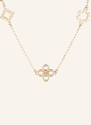 Tory Burch Tory Burch Halskette Kira Clover gold
