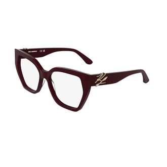 Karl Lagerfeld Femme, Accessoires, Rouge, Taille: 55 MM Kl6214 600 Optical Frame
