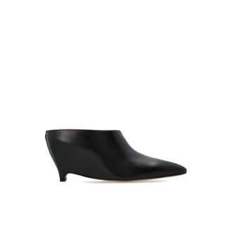 Maison Margiela Lederschuh mit Keilabsatz - - Shoes - Damen - Schwarzk - 38 EU