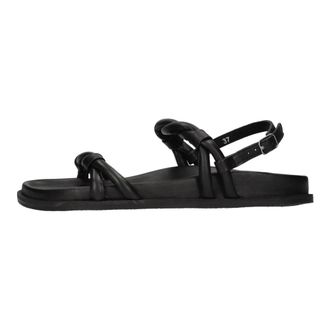 Elena Iachi M55 Flache Sandale - - Shoes - Damen - Schwarzk - 37 EU