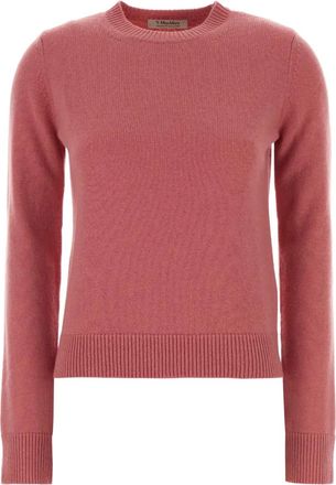 Max Mara elbow-patch sweater - Rosa