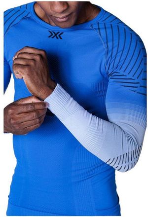 X Bionic Langarmshirt Invent FX (temperaturregulierung) Unterw&auml;sche royalblau/grau Herren