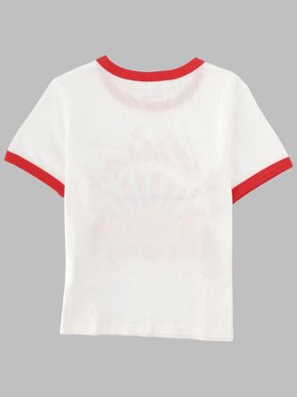 Stella McCartney Logo-Print Cotton T-Shirt - White