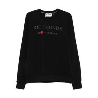John Richmond Homme, Sweatshirts et sweats &agrave; capuche, Noir, Taille: XL SweaT-shirt Ferdi Thanem