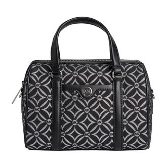 Michael Kors Kompakte Jacquard Umh&auml;ngetasche - - Bags - Damen - Schwarzk - ONE SIZE