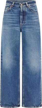 Saint Laurent Neo 90s Wide-Leg Jeans - - Jeans - Damen - Blau - W26