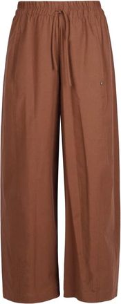 ottod'Ame Femme, Pantalons, Brun, Taille: 34 FR Pantalons ballon en coton