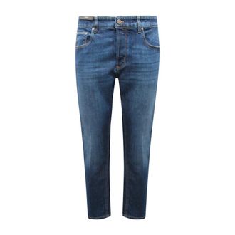 PT01 Tape-Hose Torino Modell Made in Italy - - Jeans - Herren - Blau - W32