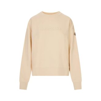 Moncler Damen, Sweatshirts & Hoodies, Beige, SGr&ouml;&szlig;e