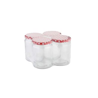 axentia Einmachgl&auml;ser ca. 540 ml 4 St&uuml;ck