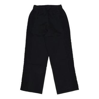 Arte Blumentape Weite Bein Baumwollhose - - Trousers - Herren - Schwarzk - S