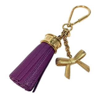 Louis Vuitton Porte-cl&eacute;s en cuir Pre-owned - Femme - Pre-owned - Violet - Taille: ONE Size