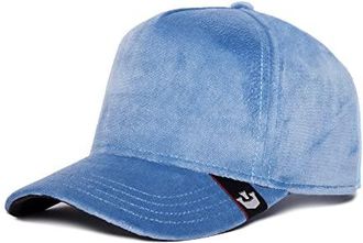 Goorin Brothers Velours Blank Blue Adjustable Trucker Cap