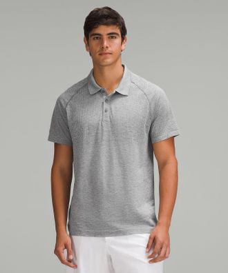 lululemon Polo Metal Vent Tech pour Hommes - Blanc - Taille S
