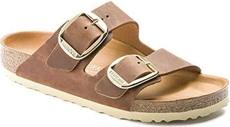 Birkenstock 1011073 Arizona Big Buckle cognac, Oiled Leather Femme Cognac EU 37