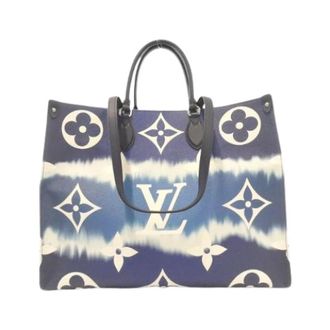 Louis Vuitton Pre-owned Escale OnTheGo Coated Canvas Tote Bag - - Pre-owned - Damen - Blau - ONE SIZE