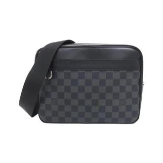 Louis Vuitton Pre-owned Trocadero Messenger Damier Graphite Umh&auml;ngetasche - - Pre-owned - Damen - Schwarzk - ONE SIZE