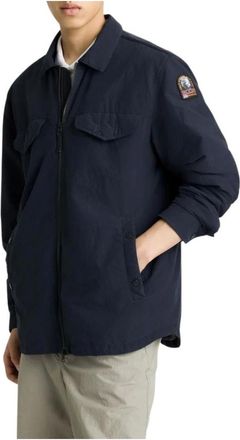 Parajumpers Homme, Vestes, Bleu, Taille: M Evander Padded Overshirt