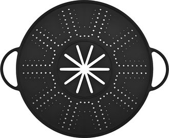 Generico Spritzschutz f&uuml;r Pfanne - Antihaftbeschichtung aus Silikon, faltbar f&uuml;r Pfanne, Speck und Kochtopf, Kochen auf &Ouml;fen, K&uuml;chen, B&auml;cker und Utensilien