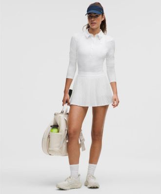 lululemon Jupe de tennis pliss&eacute;e RePleat taille haute pour Femmes - Taille 12