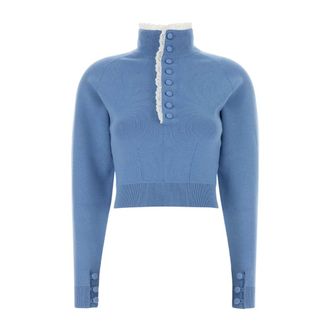 Chlo&eacute; Damen, Strickwaren, Blau, 2XSGr&ouml;&szlig;e