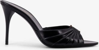 Saint Laurent Babylone 90 leather sandals - SAINT LAURENT - gender_Woman