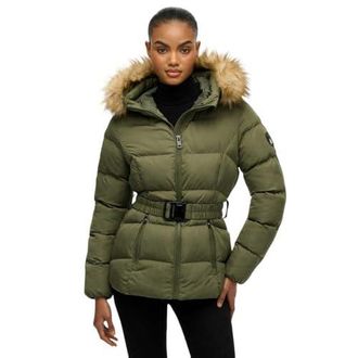 Superdry Fuji Belted Padded Jacket XS