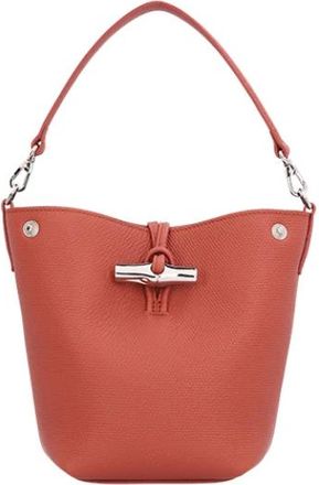 Longchamp Femme, Sacs, Brun, Taille: ONE Size XS Le Roseau Sac Seau