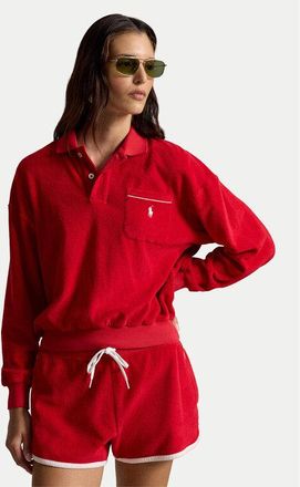 Polo Ralph Lauren Sweatshirt 211A12737003 Rot Relaxed Fit