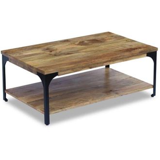 vidaXL Couchtisch Mangoholz 100x60x38 cm - Vidaxl