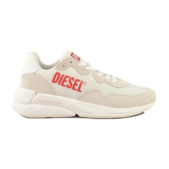 Diesel Homme, Chaussures, Blanc, Taille: 45 EU Baskets Casual avec Semelle en Caoutchouc