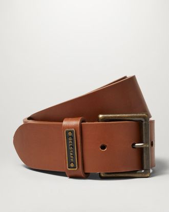 Belstaff Belstaff Ceinture Ledger Cuir de veau Brun châtaigne Taille S