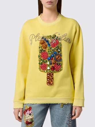 Philipp Plein Sweatshirt Damen Farbe Gelb