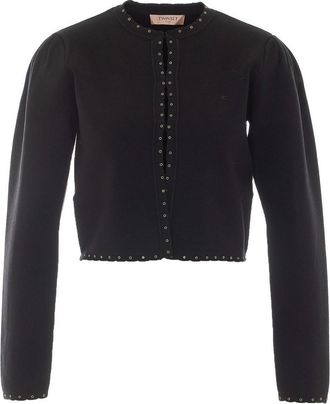 Twinset Cardigan - Schwarz