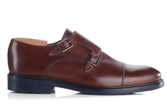 Bexley Lindsey Gomme City - Boucle homme ch&acirc;taigne patin&eacute;