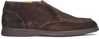 Doucal's Homme, Chaussures, Brun, Taille: 39 EU Ballerines Point Suede