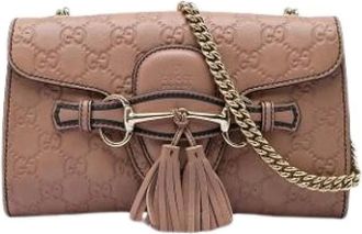 Gucci Sac bandouli&egrave;re vintage Horsebit doccasion - Femme - Pre-owned - Brun - Taille: ONE Size