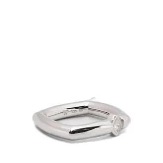 Tom Wood Frame Ring - - Accessories - Herren - Grau - 52 MM